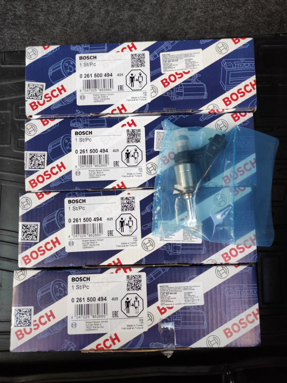 0261500494 Форсунка бензиновая BOSCH | Запчасти на DRIVE2