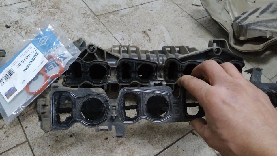#19 замена прокладки клапанной крышки и чистка впуска N47 — BMW X1 (E84 ...