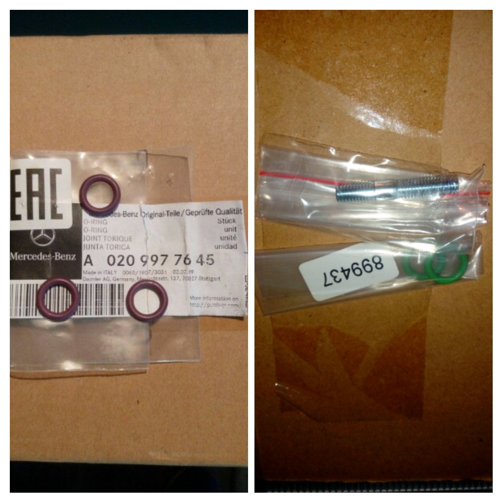 Замена радиатора кондиционера. — Mercedes-Benz S-Class (W220), 5,5 л ...