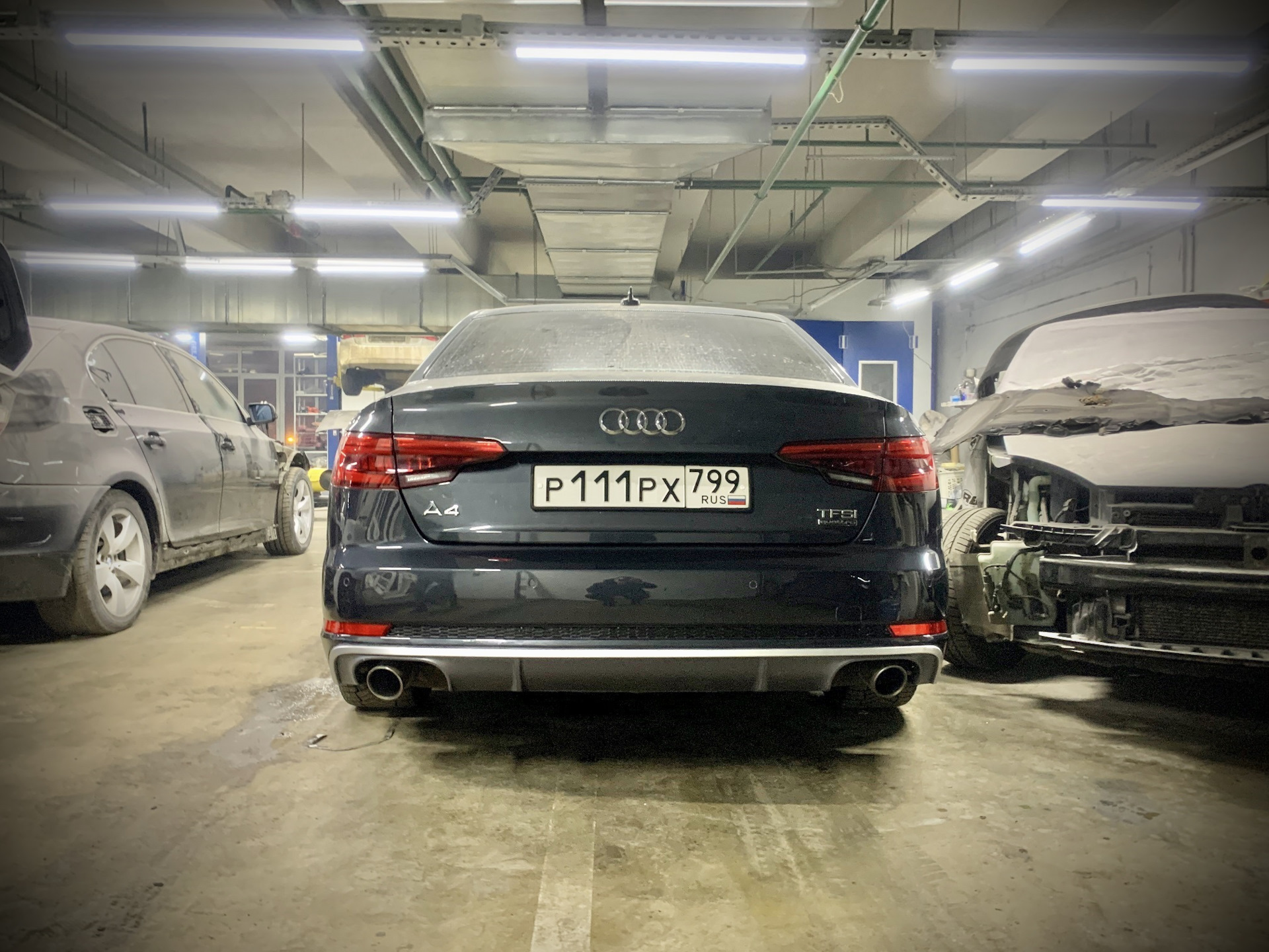 #S-line handmade — Audi A4 (B9), 2 л, 2016 года | стайлинг | DRIVE2