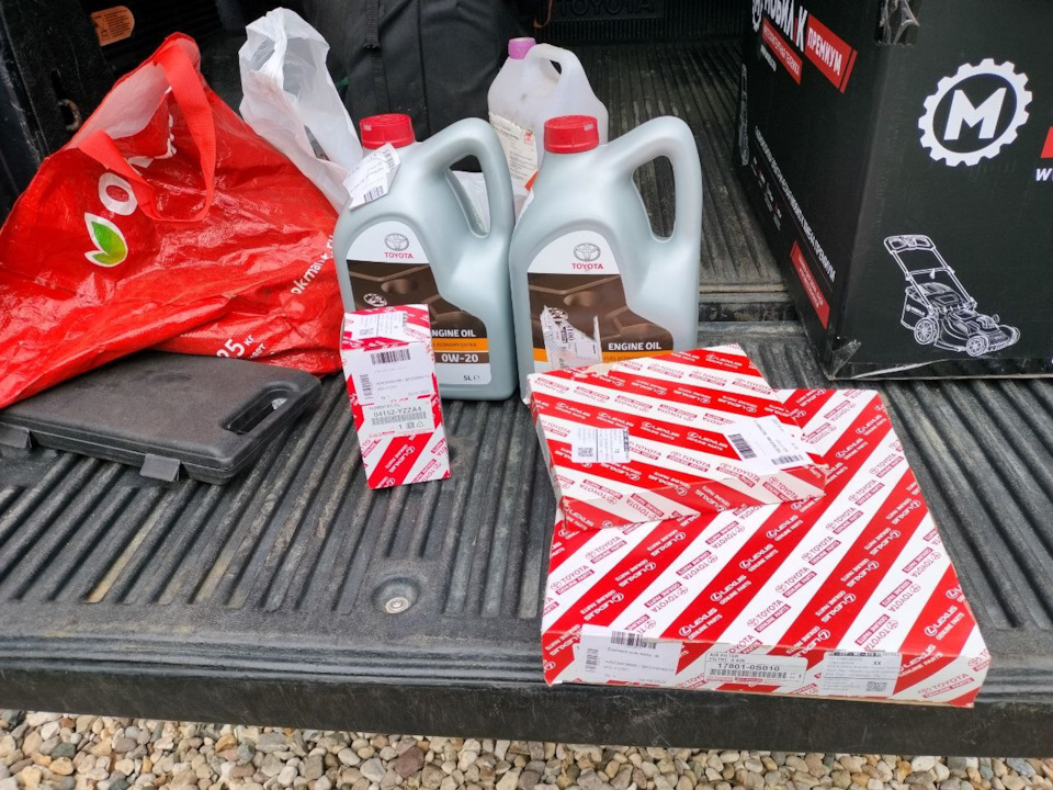 ТО — Toyota Tundra (II), 5,7 л, 2008 года | плановое ТО | DRIVE2