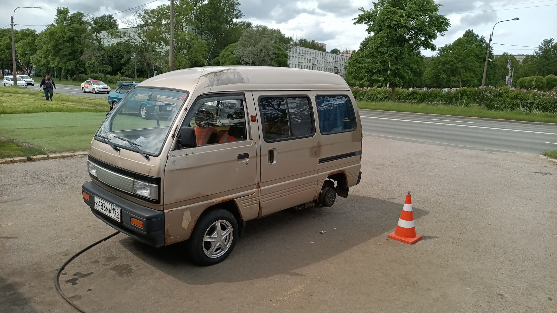 Ещё парочку! — Daewoo Damas, 0,8 л, 1997 года | шины | DRIVE2