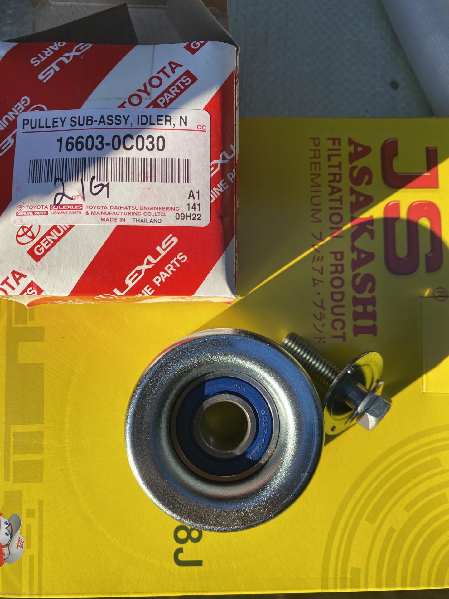 Замена роликов 2TR-FE — Toyota Land Cruiser Prado 150-series, 2,7 л ...