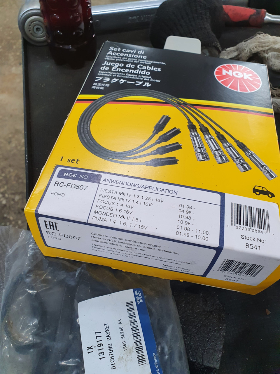 1319177 Прокладка клап. крышки Fo04-/CM Ford | Запчасти на DRIVE2