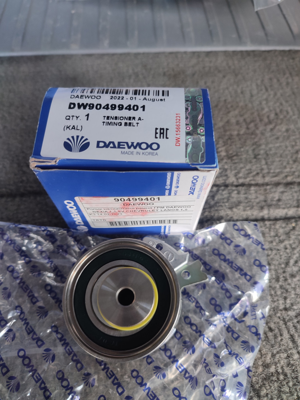 90499401 Ролик натяжной GM | Запчасти на DRIVE2