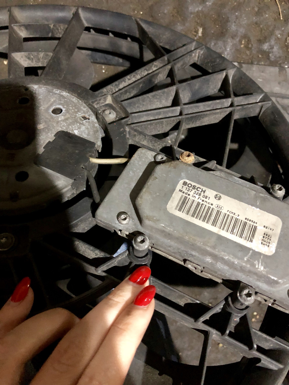 1137328081 Двигатель вентилятора радиатора V70 2 поколение (2000-2005 ...