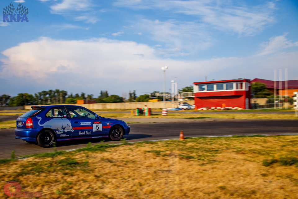 Финальный этап KKFA Time-attack — Honda Civic Hatchback (6G), 2 л, 1998 года | соревнования | DRIVE2