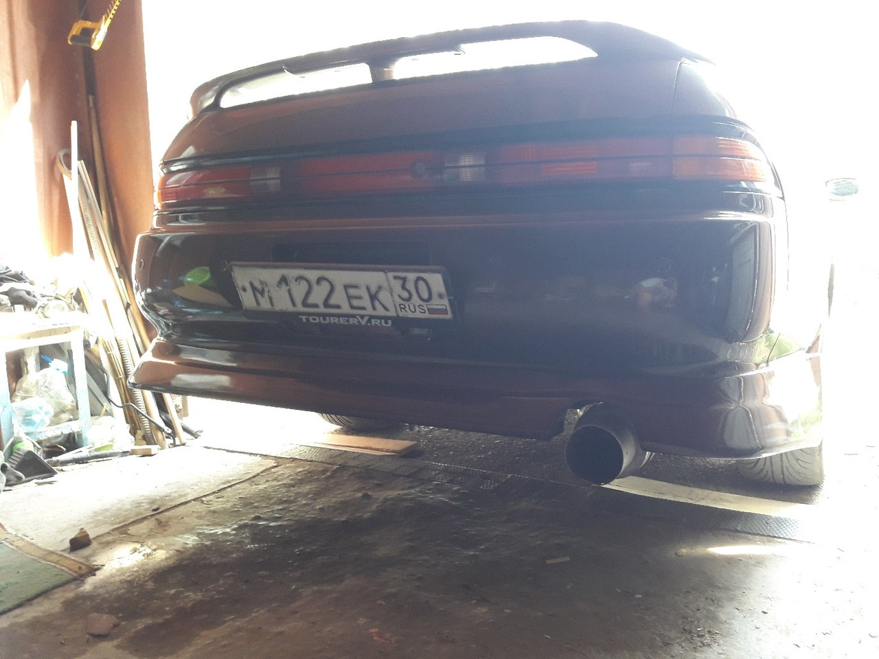 【1】【4】【2】Выхлоп, бензонасос AEM, адаптер спидометра — Toyota Mark II ...