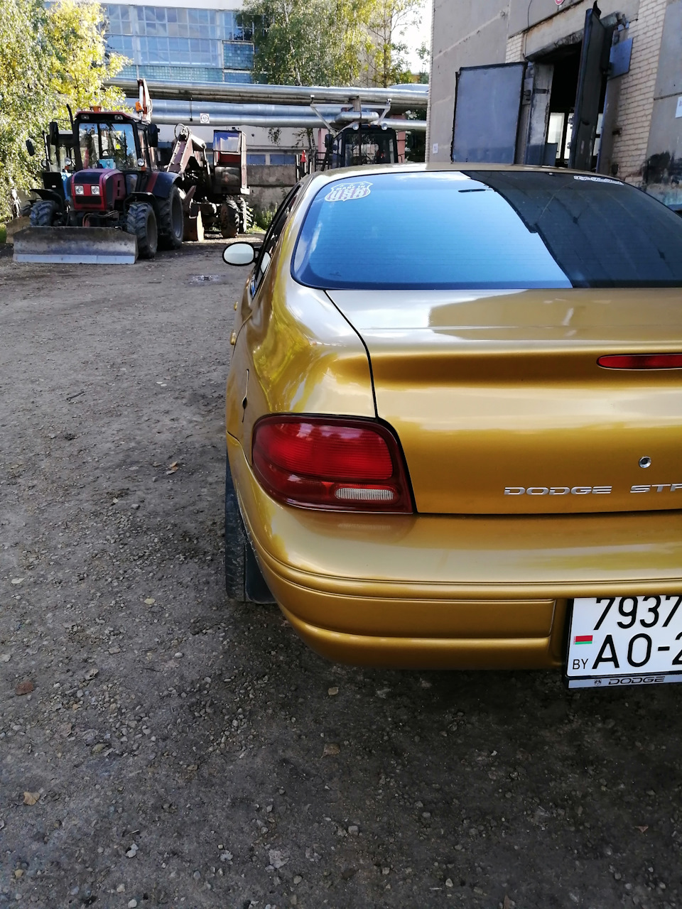 Новые диски на своём месте — Dodge Stratus (1G), 2,4 л, 1999 года ...