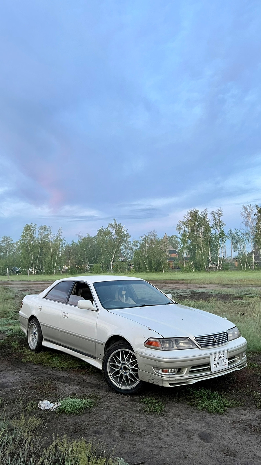 Диски на Mark 2 100 без раскатки арок r18 — Toyota Mark II (100), 2,5 л, 1996 года | колёсные ...