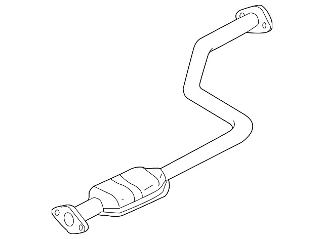 2865025000 Глушитель передний (резонатор) KIA HYUNDAI | Запчасти на DRIVE2