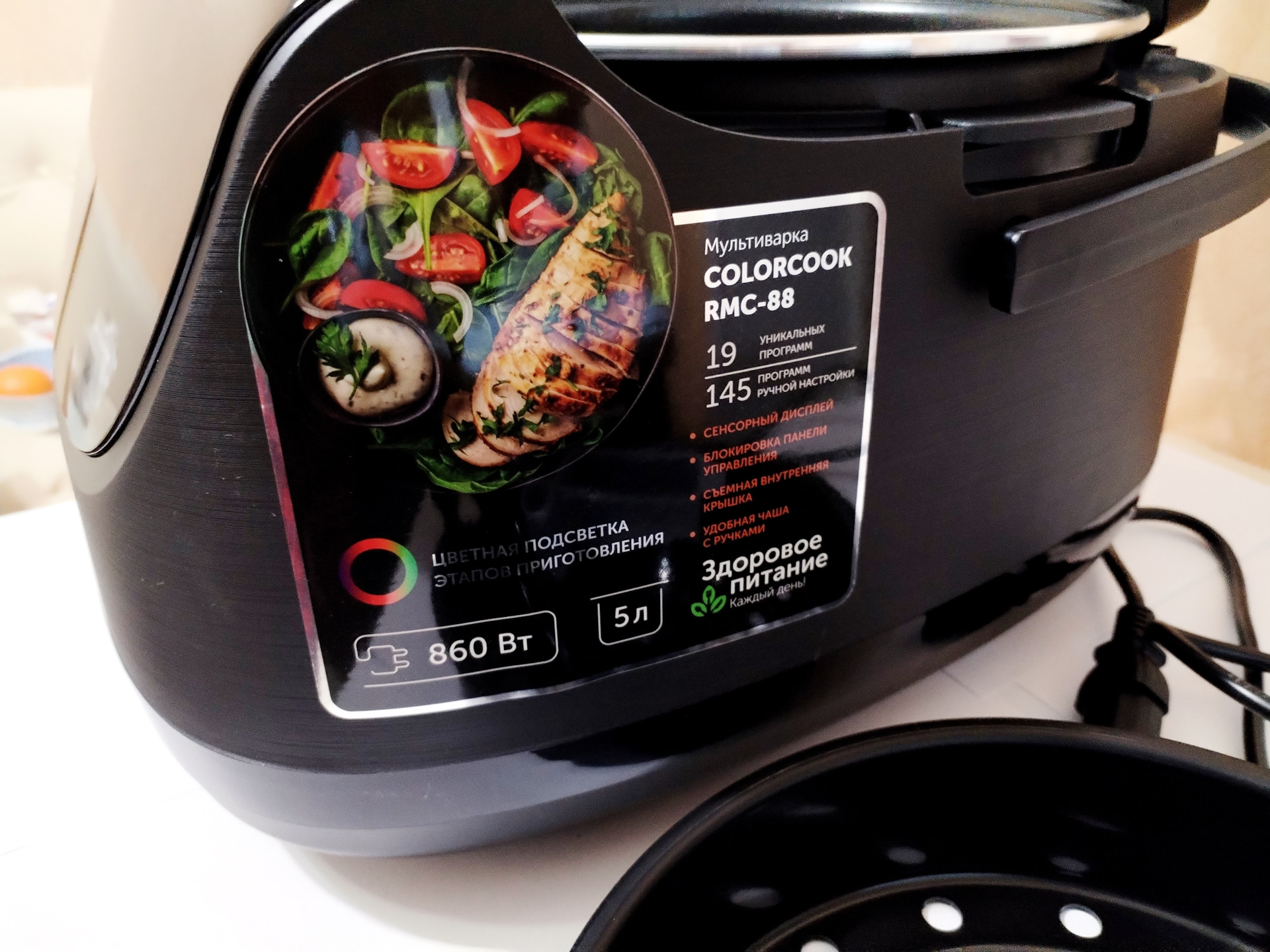 Обзор мультиварки с экраном от Apple — RED solution COLORCOOK RMC-88 — DRIVE2