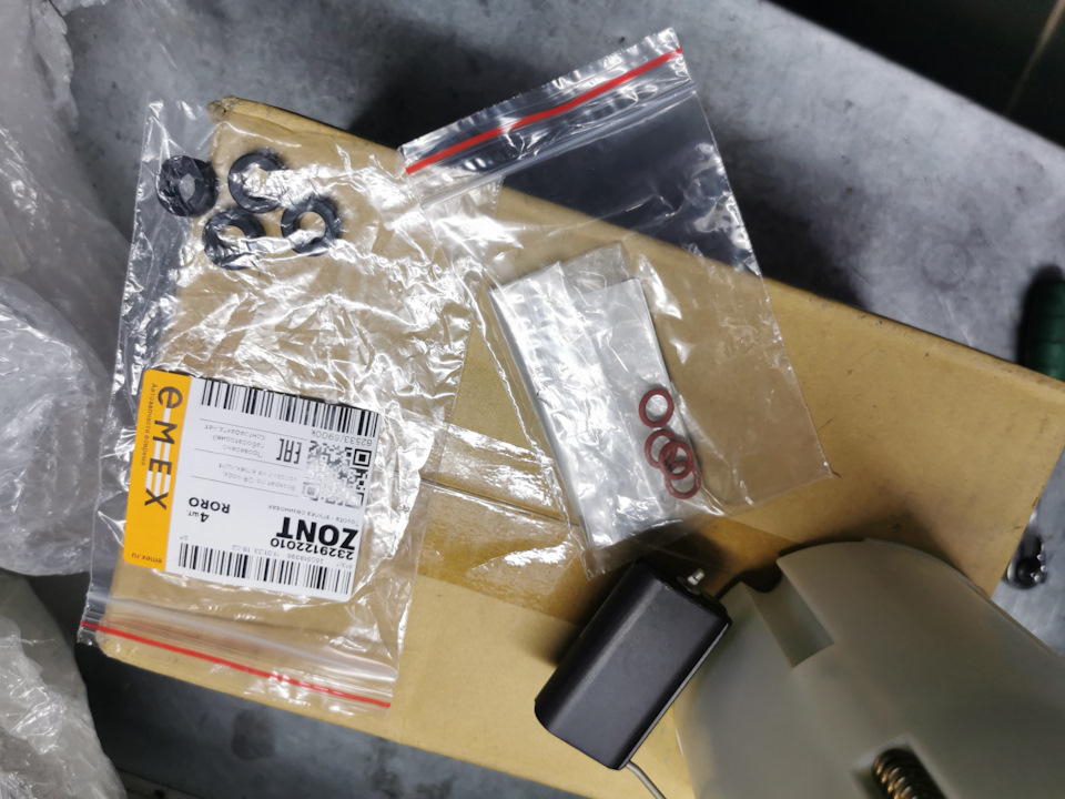 2329122010 КОЛЬЦО УПЛОТНИТЕЛЬНОЕ ФОРСУНКИ ВПРЫСКА ТОПЛИВА PCS 10 ...