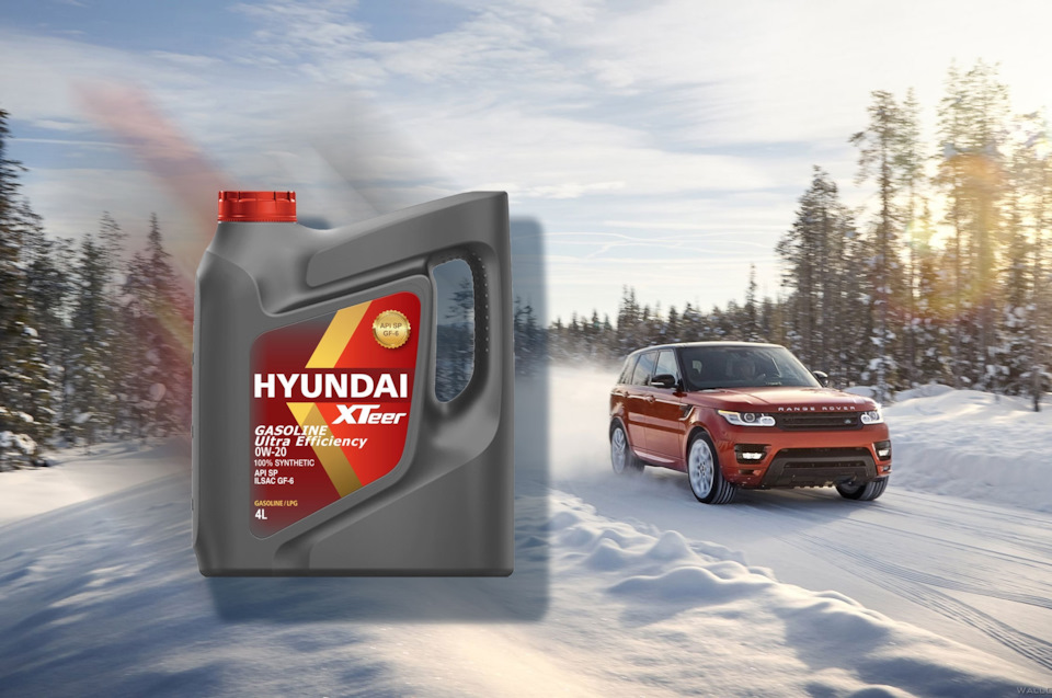 Моторное масло 0W-20 бренда HYUNDAI XTeer для зимы — HYUNDAI XTeer ...