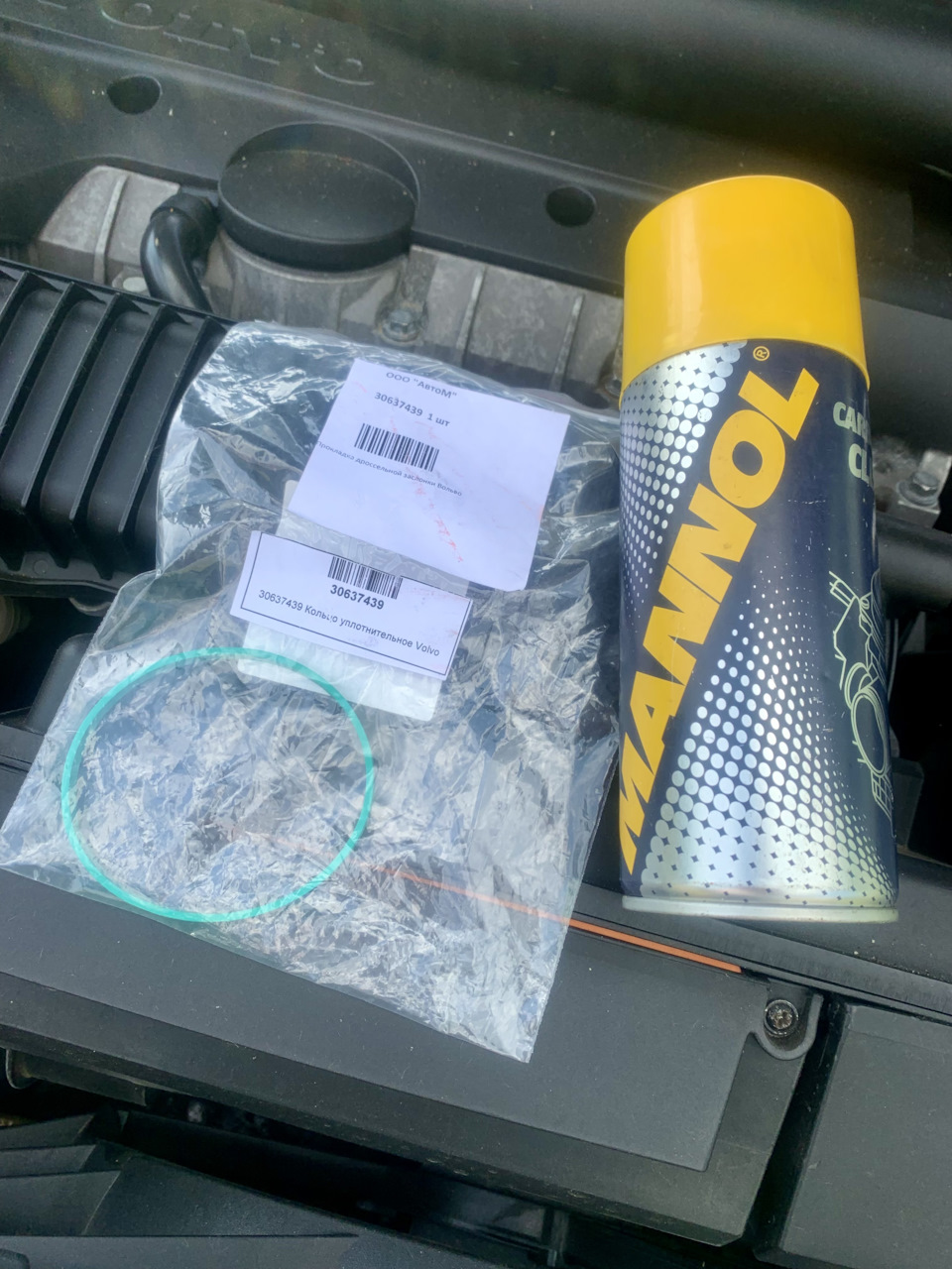 30637439 Прокладка дроссельной заслонки Volvo | Запчасти на DRIVE2