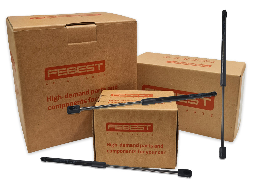 FEBEST: новые газовые упоры для капота и крышки багажника — AUTOCOM на DRIVE2