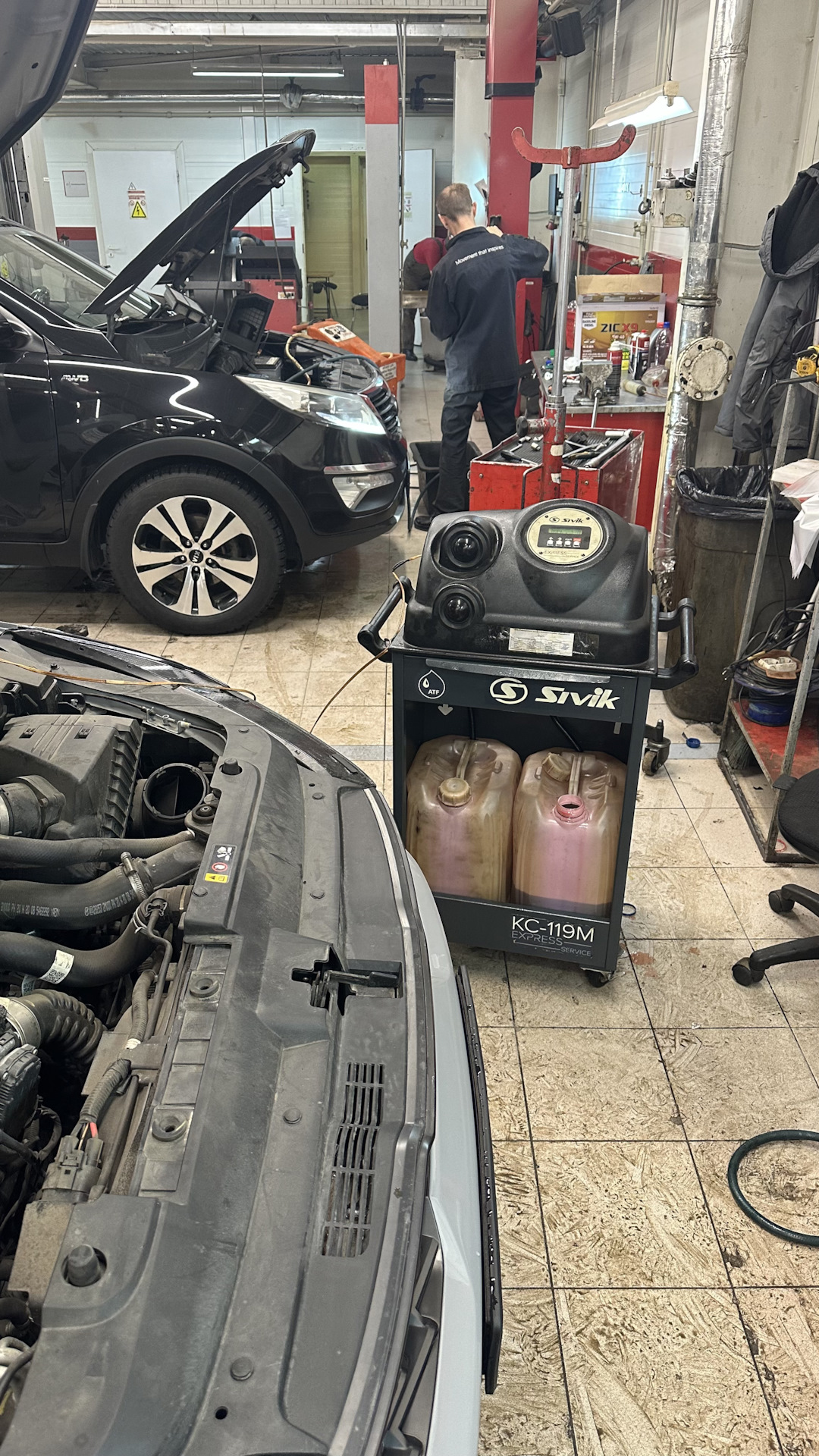 Замена масла в акпп — KIA K5 (3G), 1,6 л, 2020 года | плановое ТО | DRIVE2