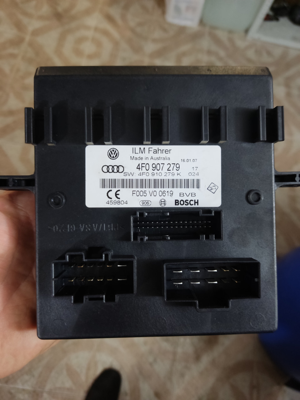 2️⃣2️⃣3️⃣SOS, блок J519. — Audi Q7 (1G), 3 л, 2007 года | электроника ...