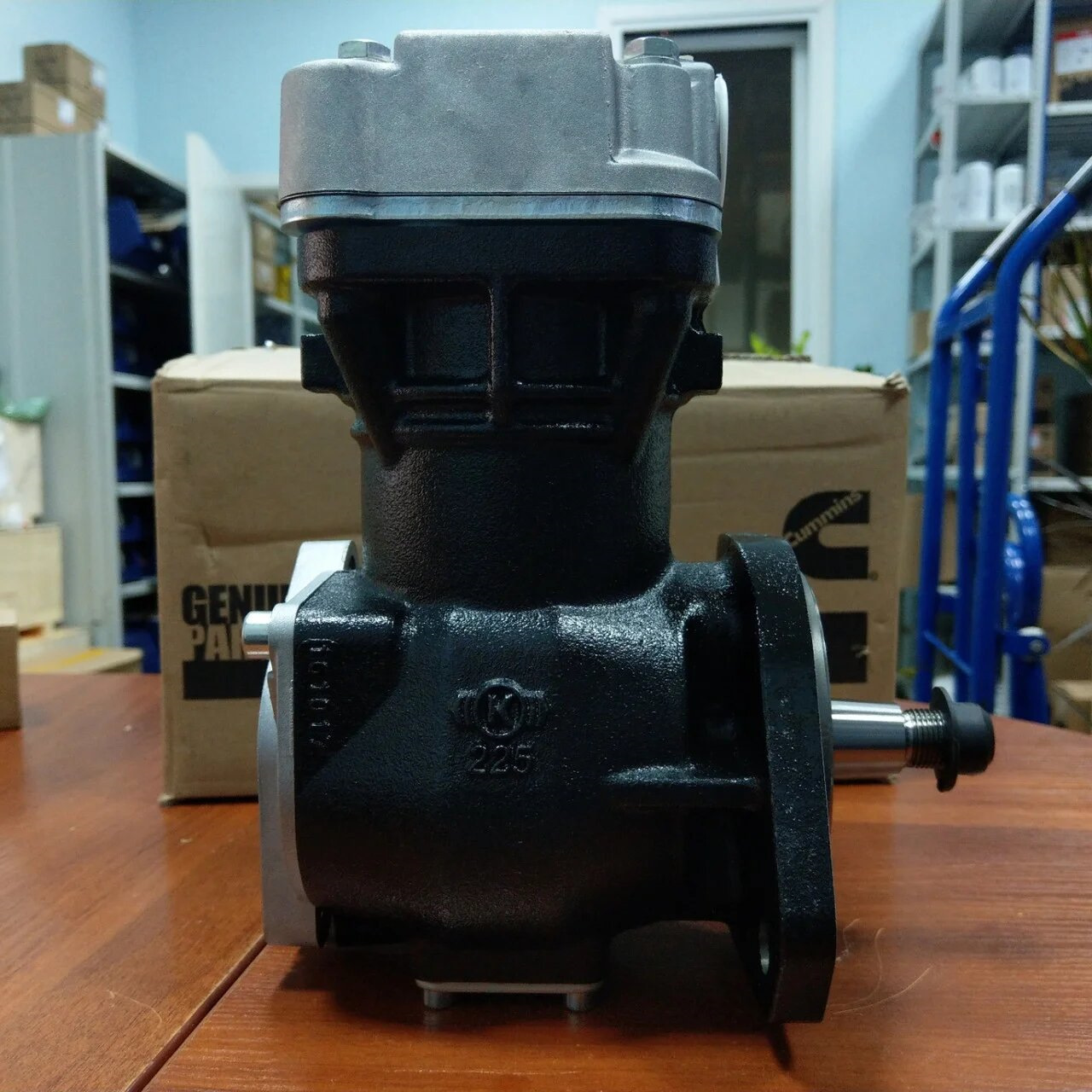 Воздушный компрессор на Cummins ISF 3.8 на ПАЗ, Foton, Маз Зубренок и ...