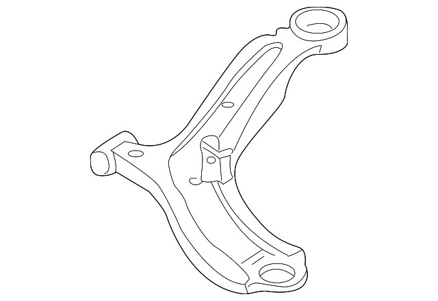 5450025000 Рычаг передней подвески левый KIA HYUNDAI | Запчасти на DRIVE2