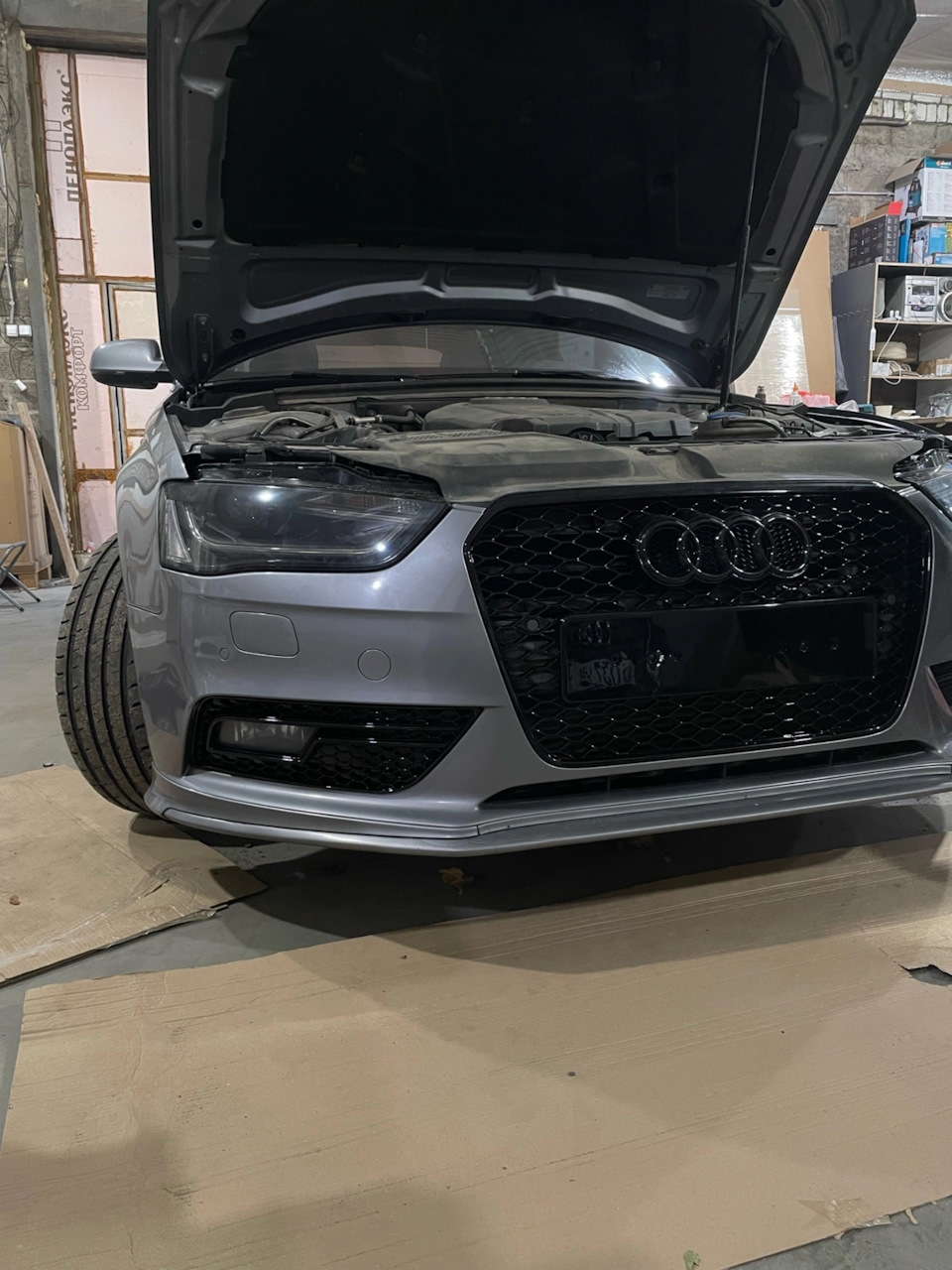 Rs look а4 б8 рестайлинг — Audi A4 (B8), 1,8 л, 2015 года | тюнинг | DRIVE2