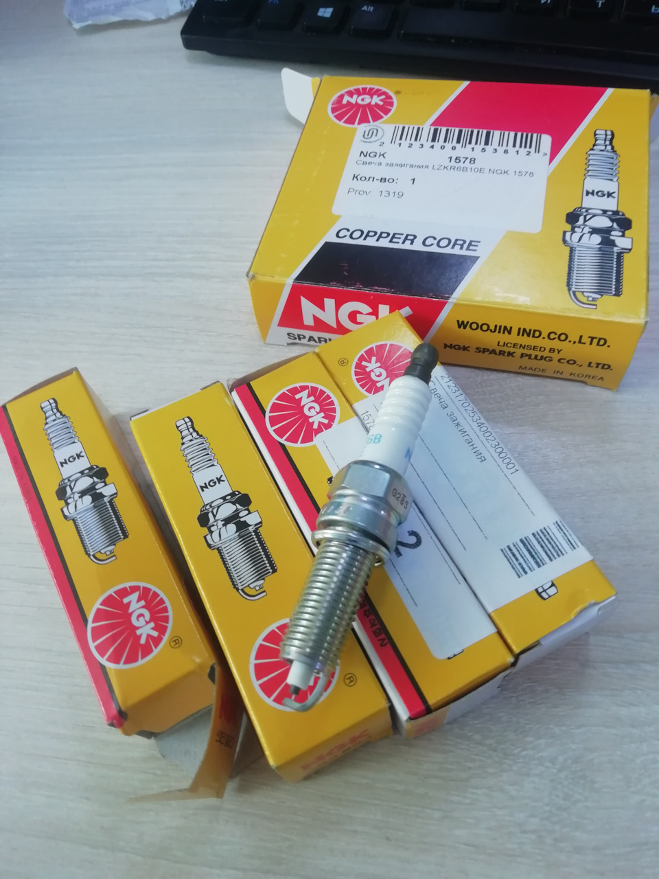 NGK1578 Свеча зажигания NGK | Запчасти на DRIVE2