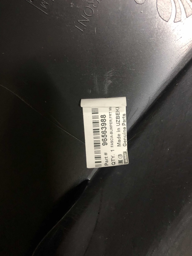 96563988 Передний бампер Daewoo Matiz GM | Запчасти на DRIVE2