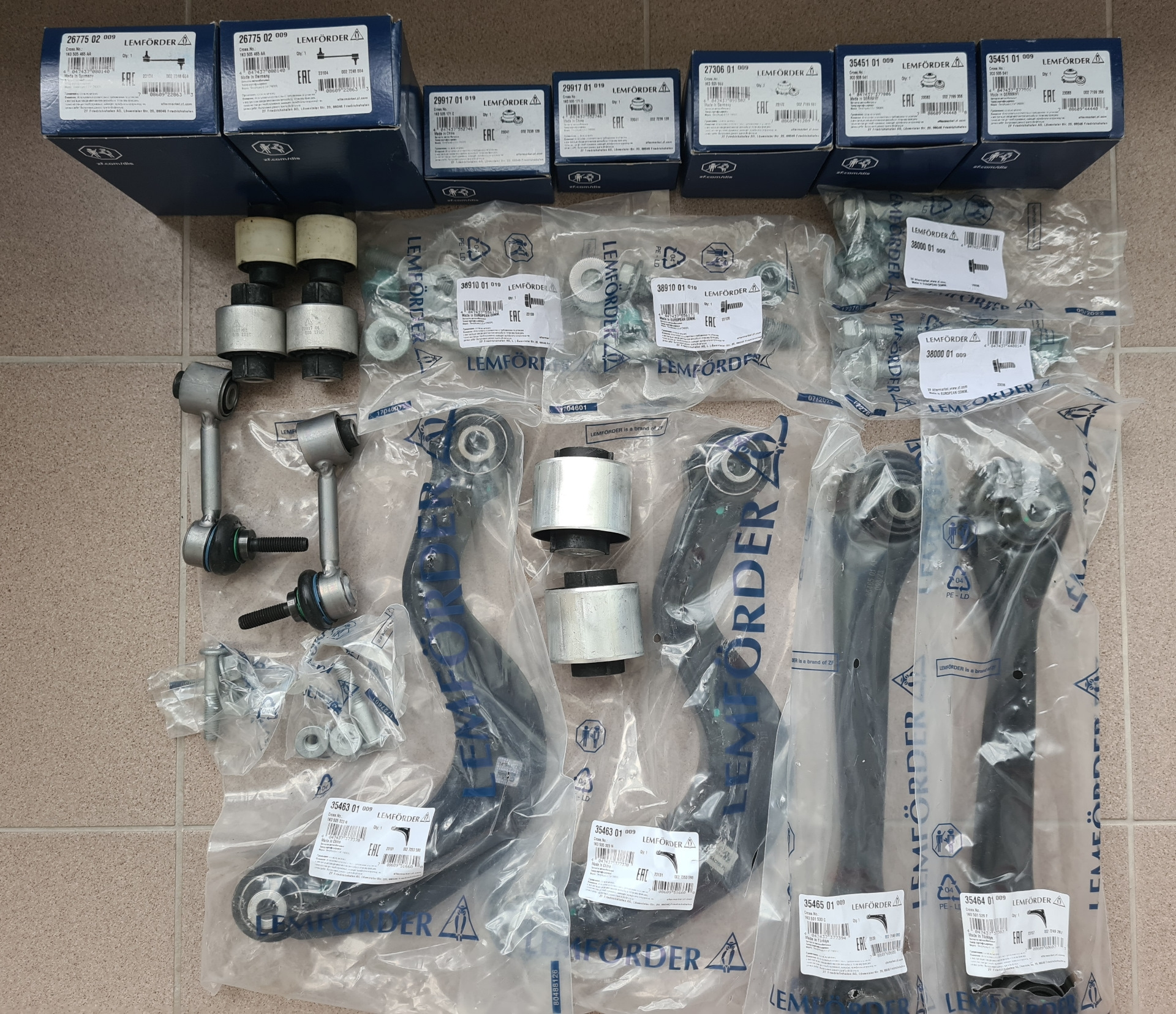 Тизер, новая задняя подвеска — Volkswagen Golf Mk5 GTI, 2 л, 2008 года ...