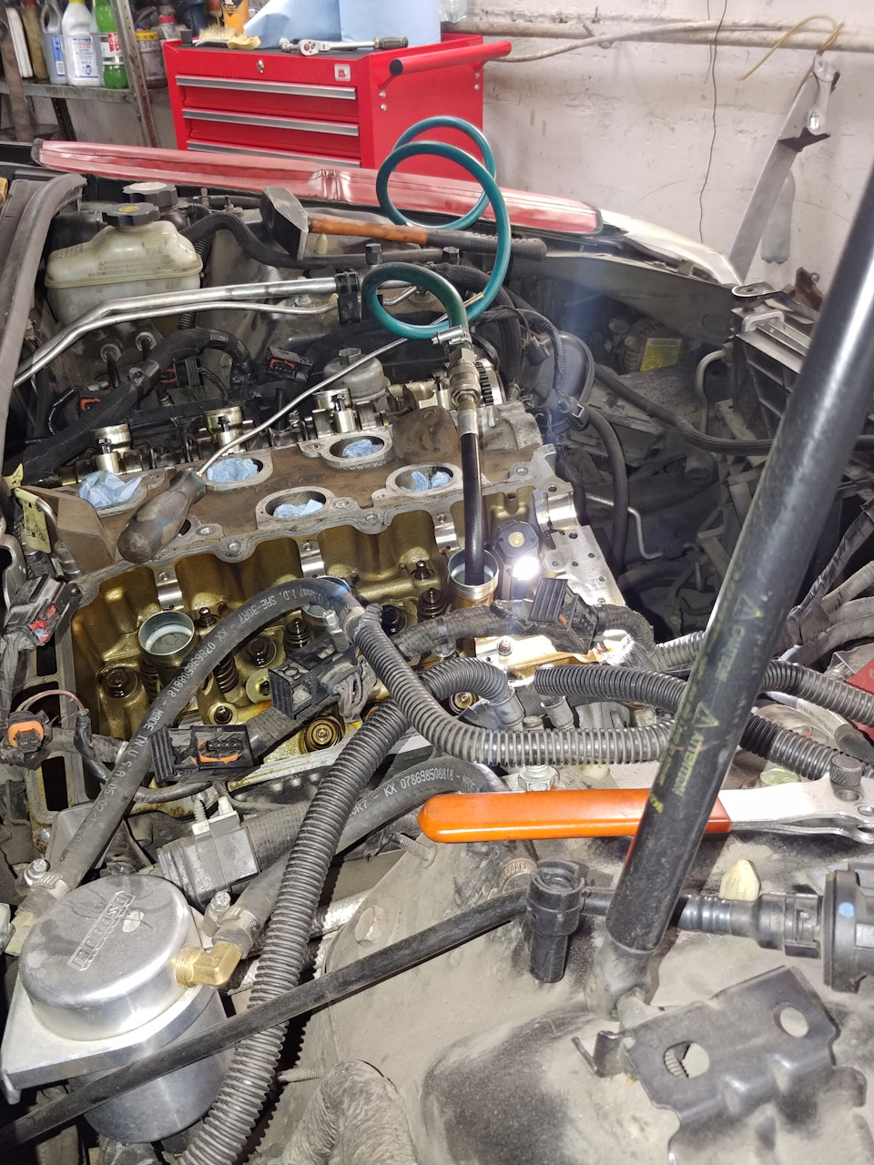 Замена цепей 😊 — Cadillac CTS (2G), 3,6 л, 2009 года | визит на сервис ...