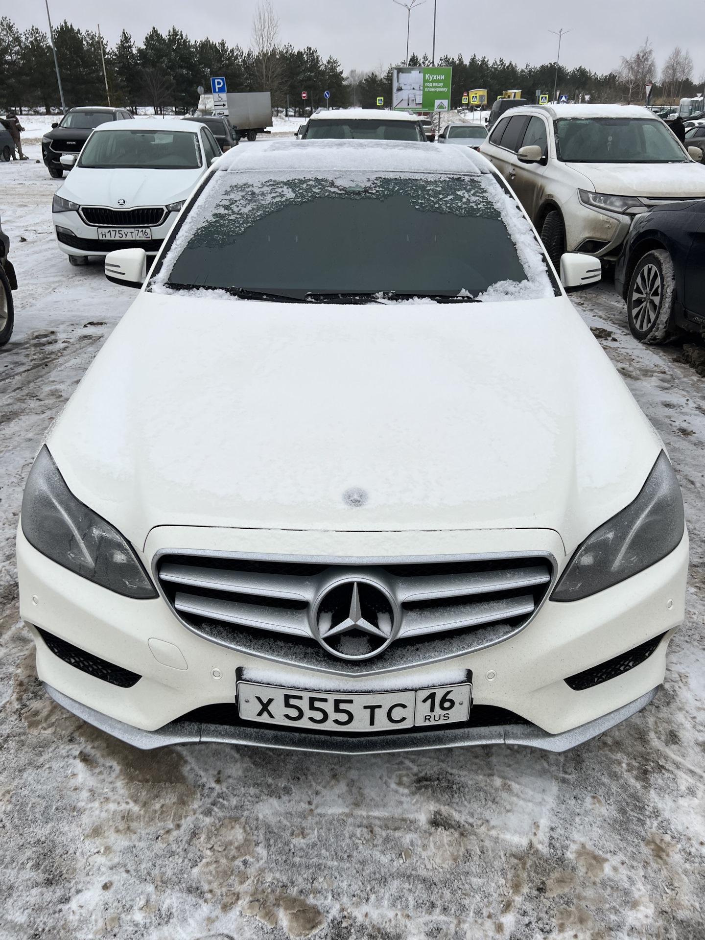 Небольшое обслуживание — Mercedes-Benz E-Class (W212), 2,1 л, 2013 года ...