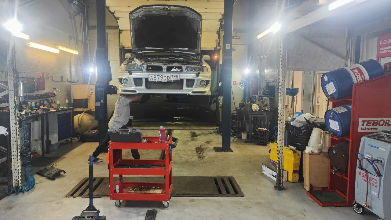 Очередной сюрприз — Mitsubishi Galant (8G), 2,5 л, 2002 года | своими ...