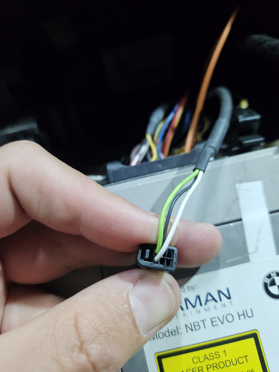 Установка NBTEvo ID4, запуск CarPlay. Это точно лучше entrynav c wi-fi — BMW 3 series (F30), 2 л ...