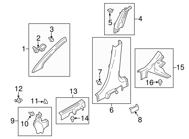 MU000504 Клипса крепежная 136 Mitsubishi | Запчасти на DRIVE2