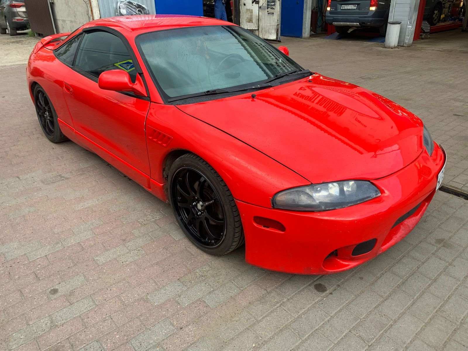 Ну вот и закончился ремонт кузова — Mitsubishi Eclipse (2G), 2 л, 1998 ...