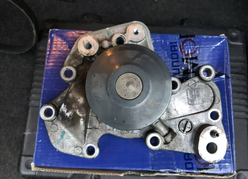 Помпа или насос системы охлаждения двигателя для Hyundai Sonata EF на ...