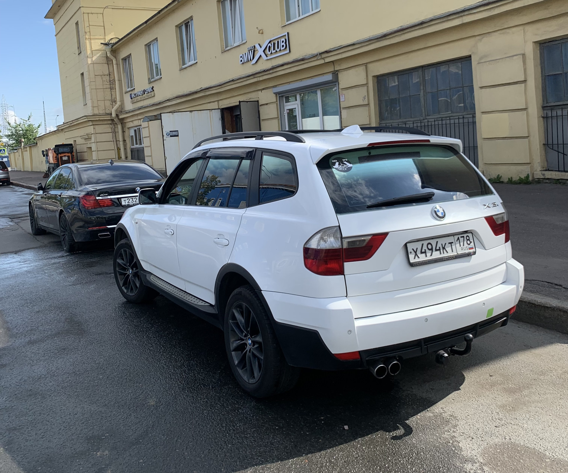 ТО 460 Бархатные тяги, задние пружины. — BMW X3 (E83), 3 л, 2006 года ...