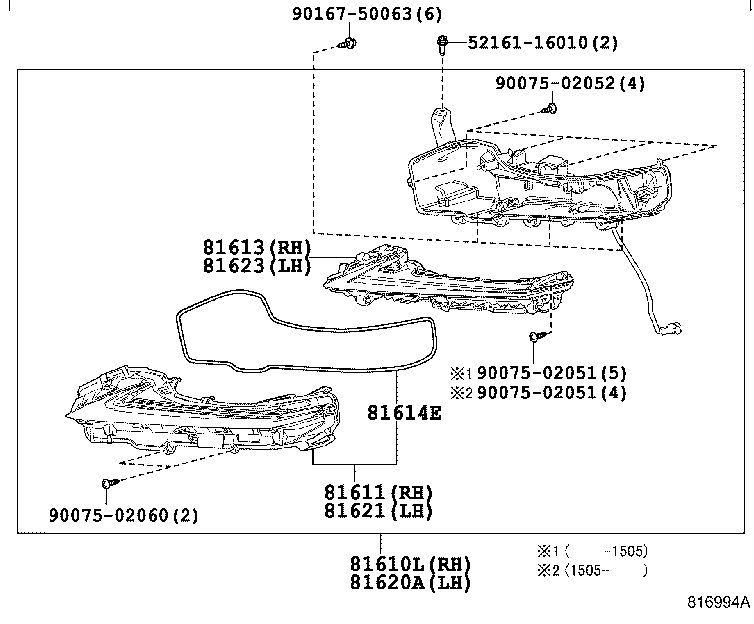 Бегущие поворотники от NX (1G) рестайл — Lexus NX (1G), 2 л, 2015 года ...