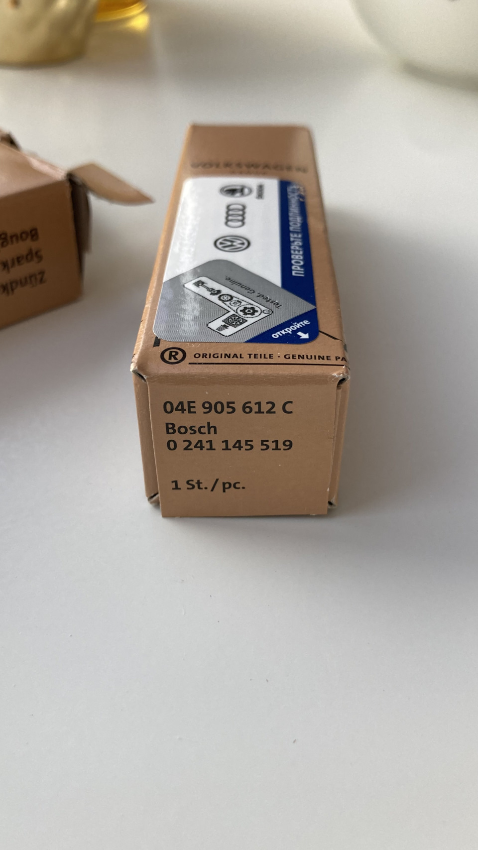 04E905612C Свеча зажигания VAG | Запчасти на DRIVE2