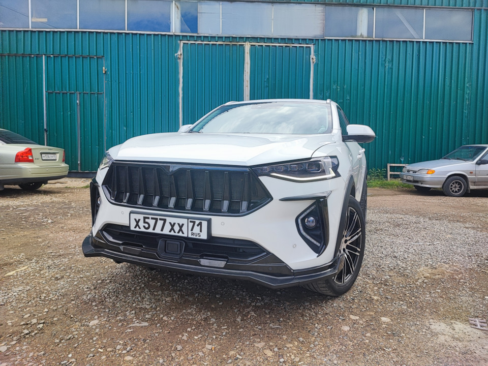 Установил реснички на бампер — Haval F7x, 2 л, 2020 года | стайлинг ...
