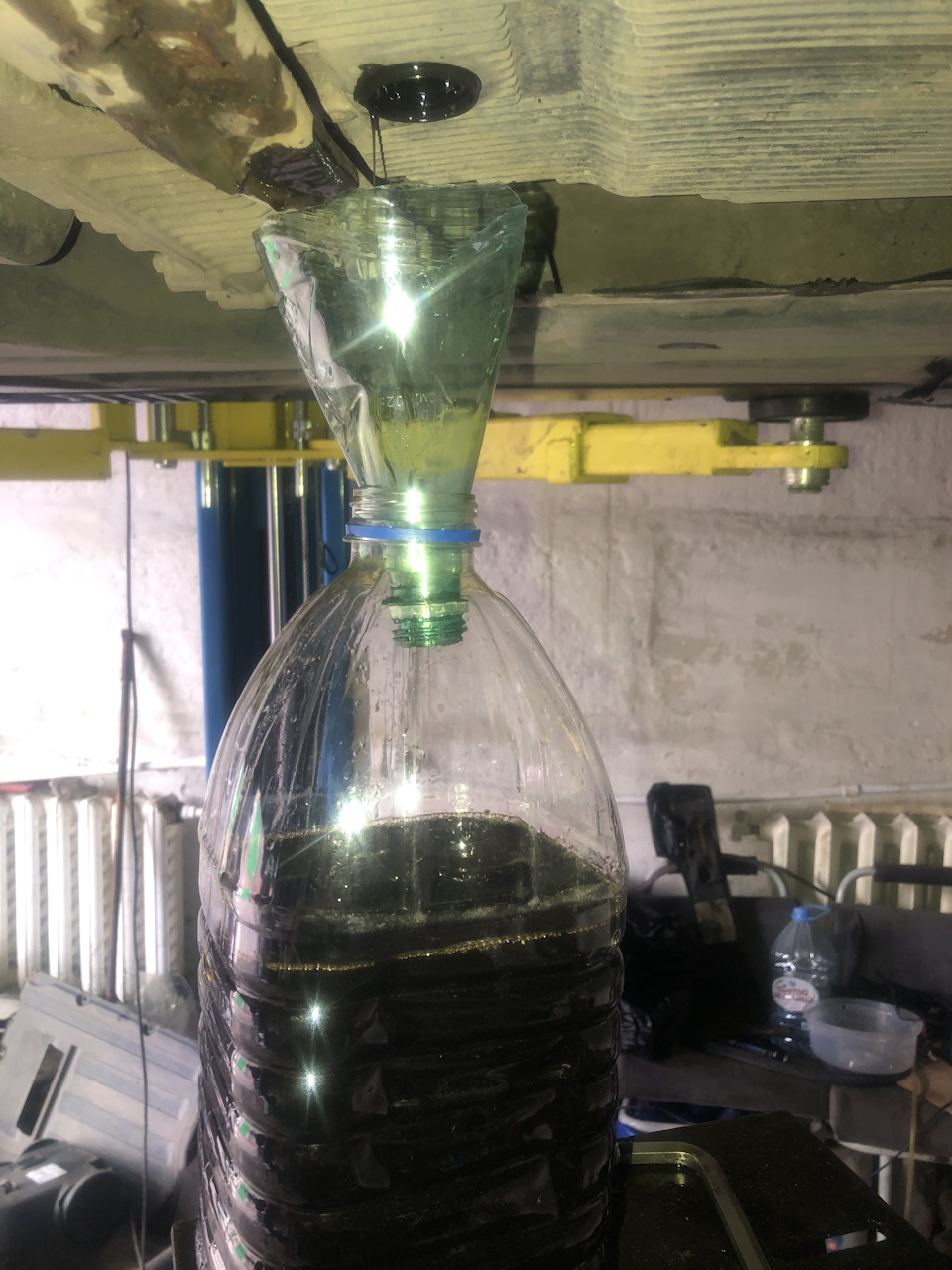 Обновление масла АКПП, масло двигателя — BMW X5 (E70), 3 л, 2008 года ...