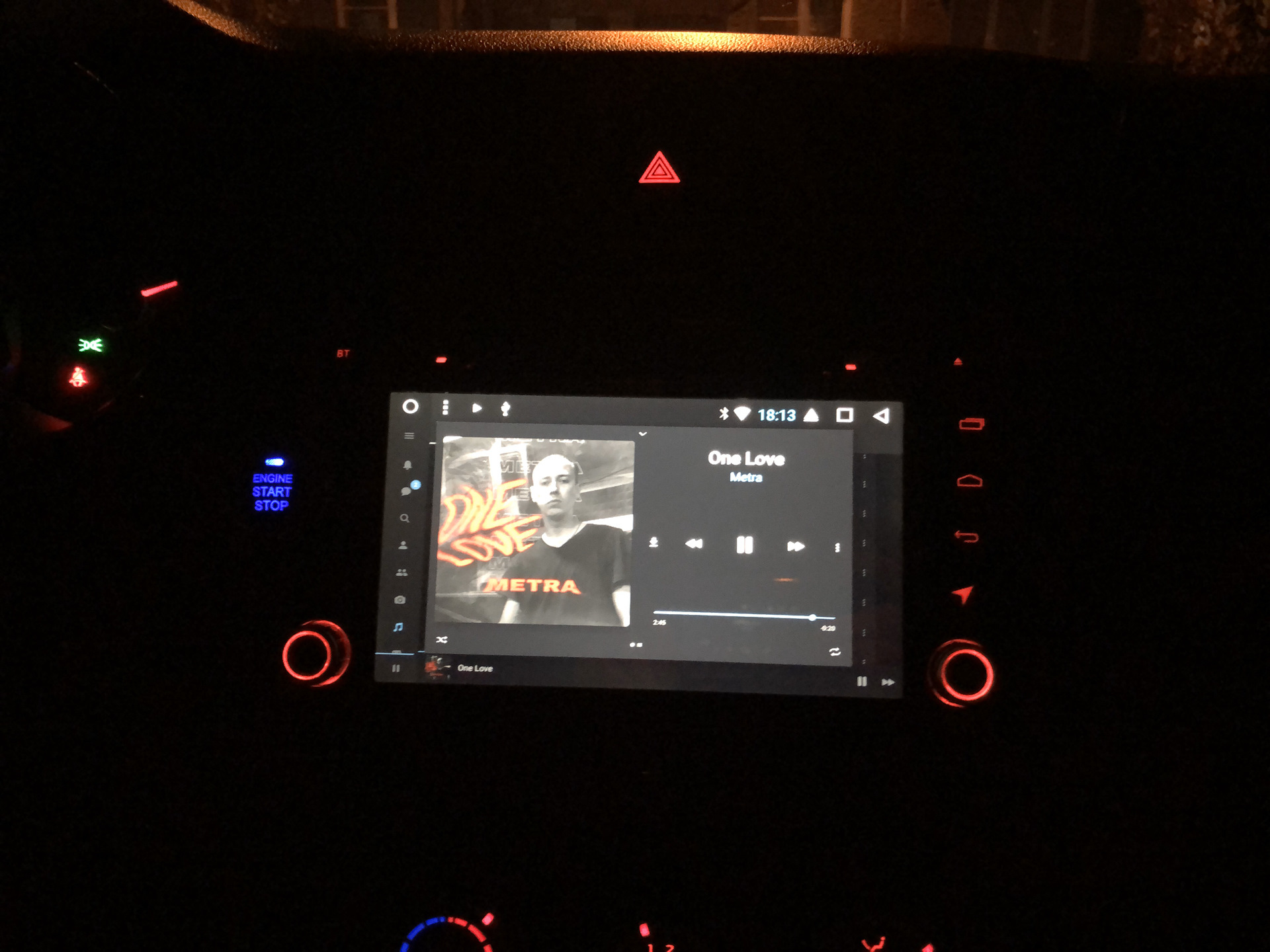Кнопка start stop вместо заглушки магнитолы — KIA Rio (3G), 1,6 л, 2017 ...
