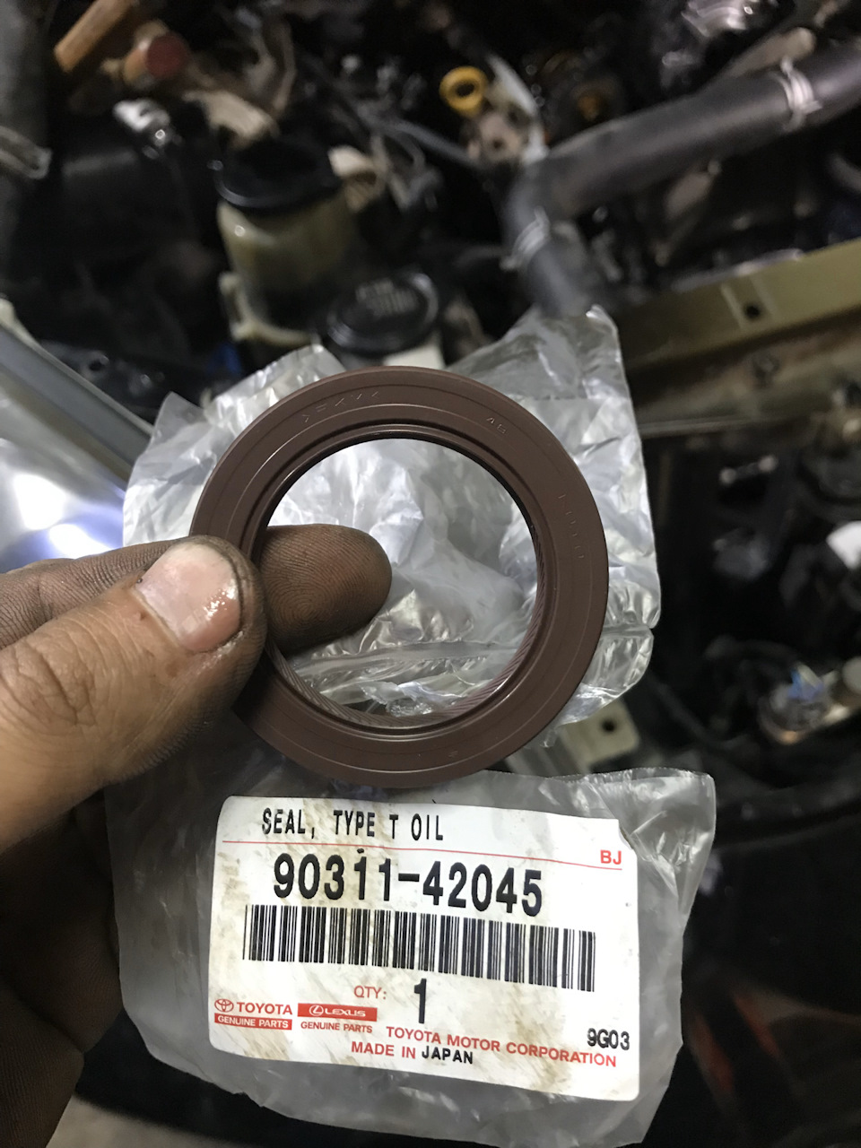 9031142045 Уплотняющее кольцо, распределительный вал TOYOTA LEXUS ...