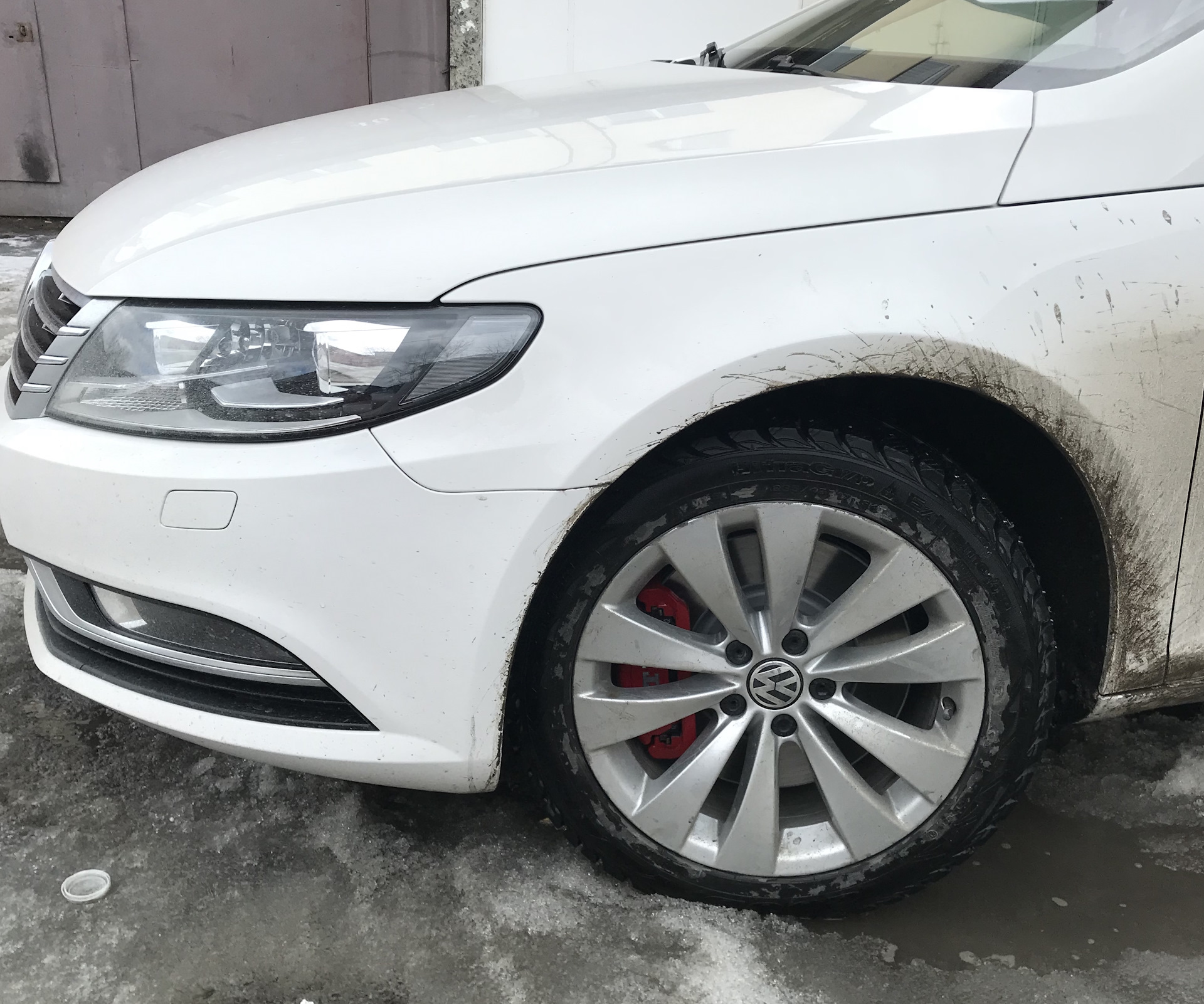 36. Тормоза от гольфа GTI MK7 — Volkswagen Passat CC, 1,8 л, 2012 года ...