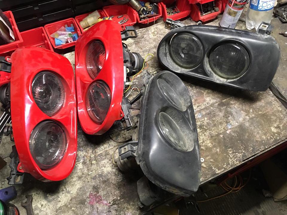 HELLA dual round — Volkswagen Golf GTI Mk3, 1,9 л, 1996 года ...