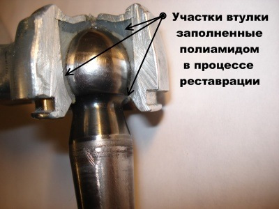Шаровая в прямом рычаге — Mitsubishi Diamante (2G), 3 л, 1999 года ...