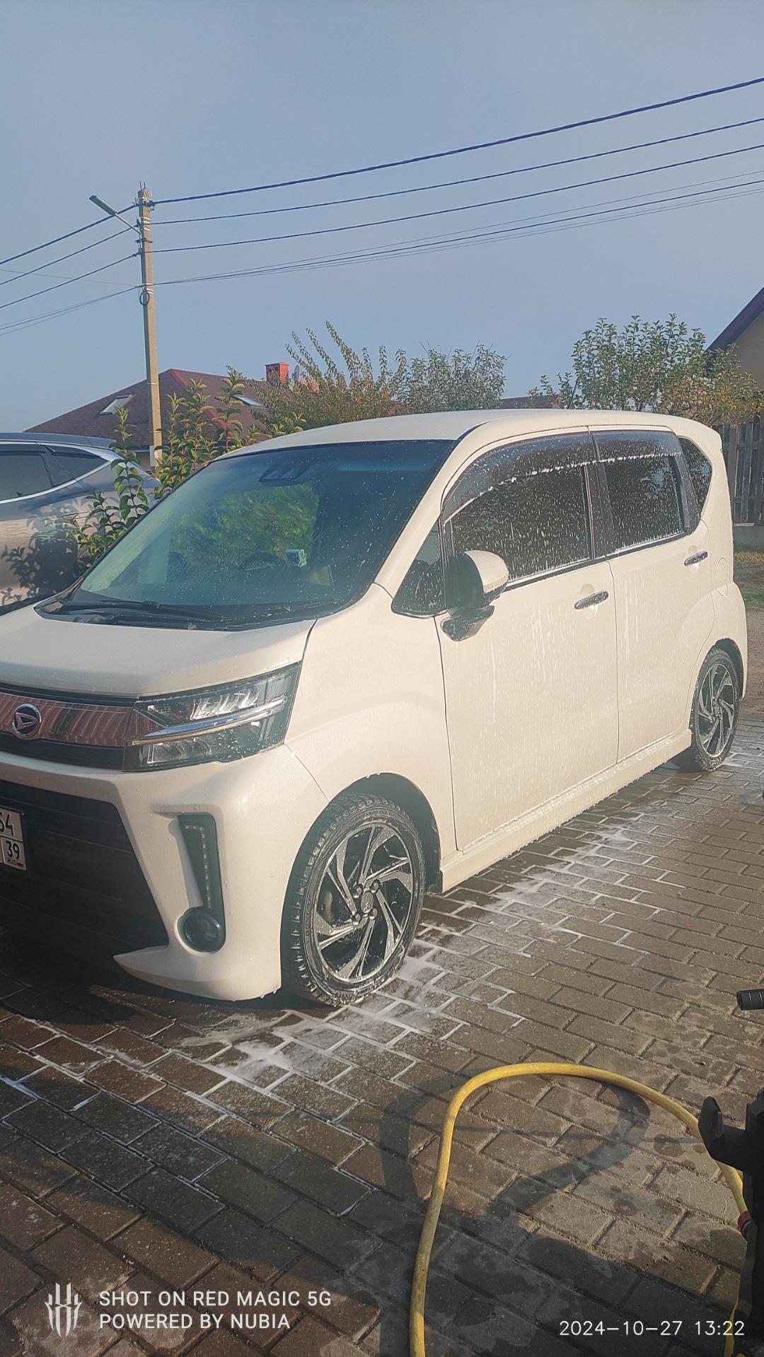 И вот она нарядная …ой помытая😹🤦 — Daihatsu Move (LA150/LA160), 0,7 л ...