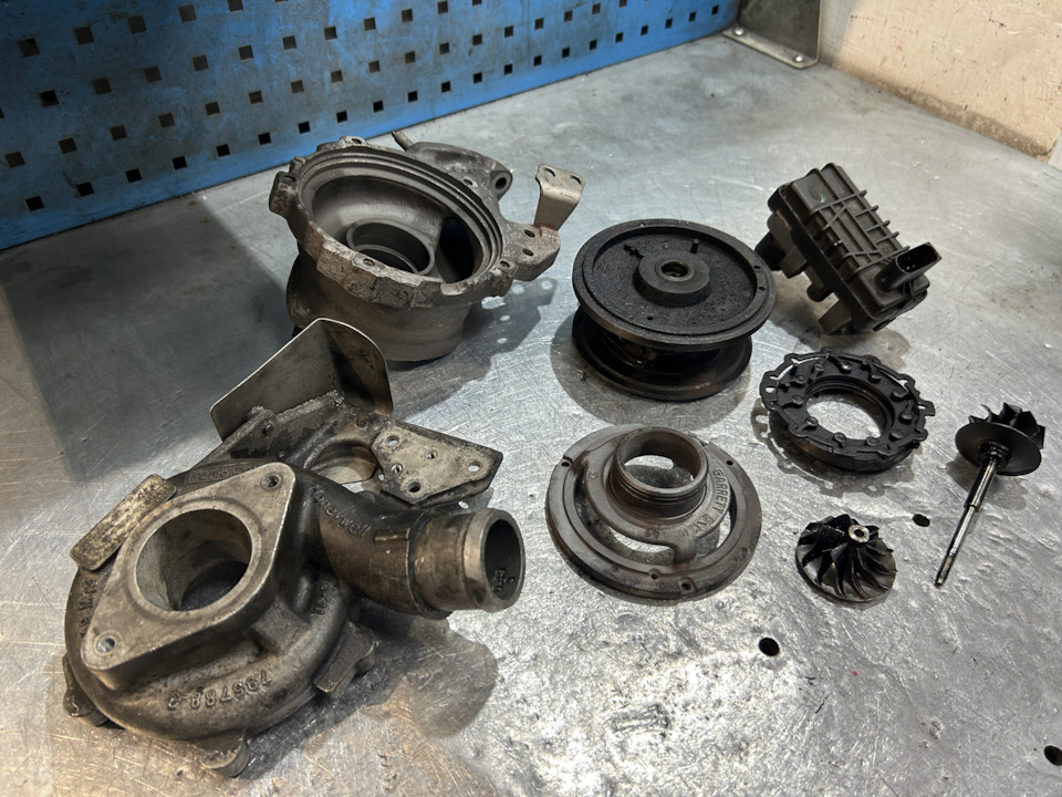 Ремонт турбокомпрессора от легкого коммерческого транспорта Ford ...