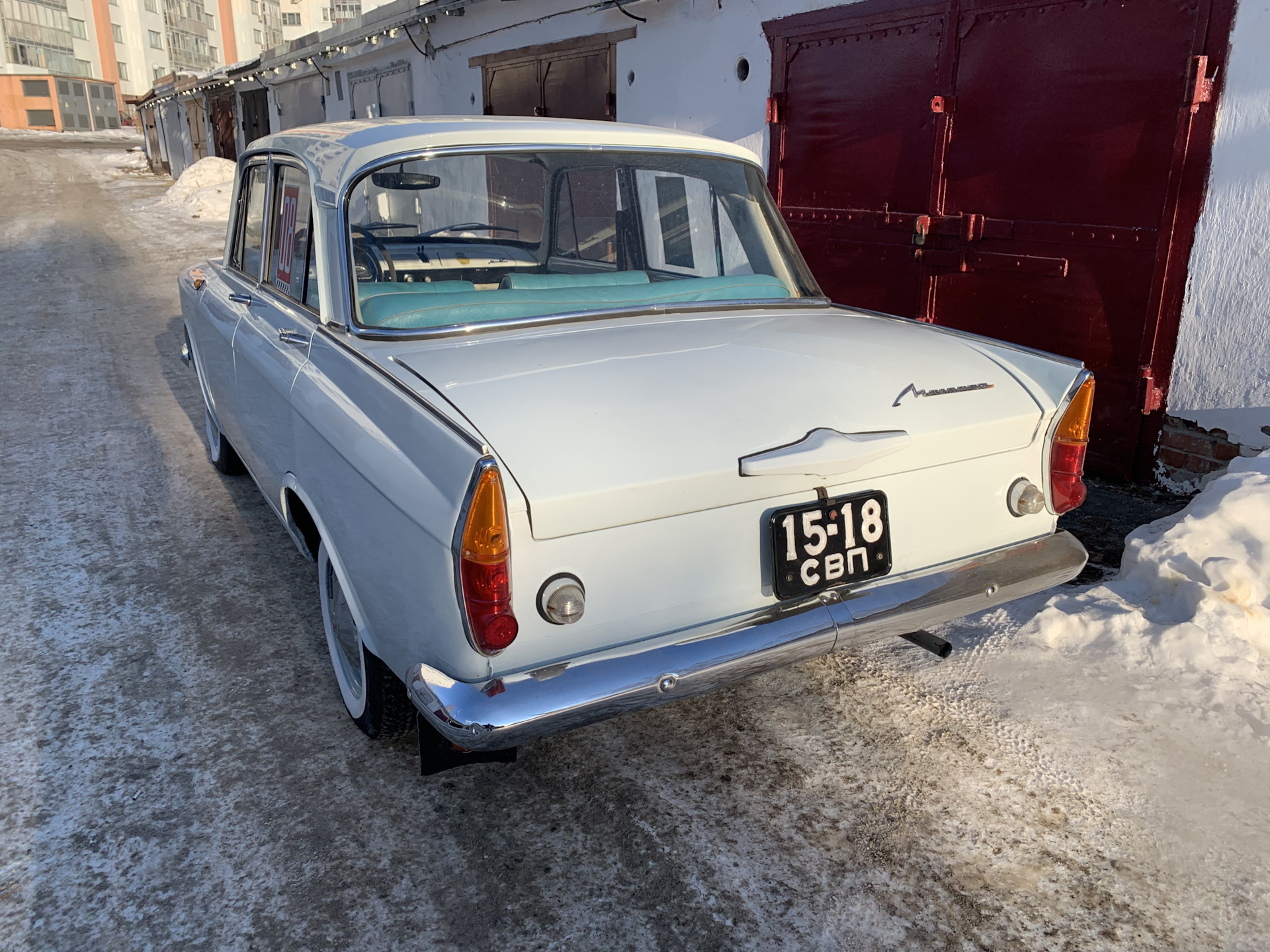 Пару зимних фото! — Москвич 408, 1,5 л, 1969 года | покатушки | DRIVE2