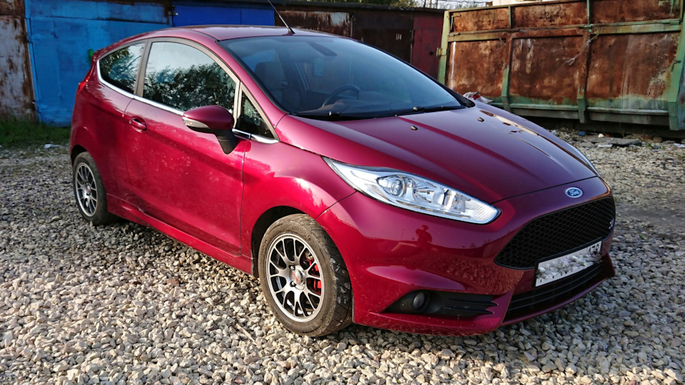 ТО и передняя подвеска — Ford Fiesta (Mk VI), 1,6 л, 2008 года ...