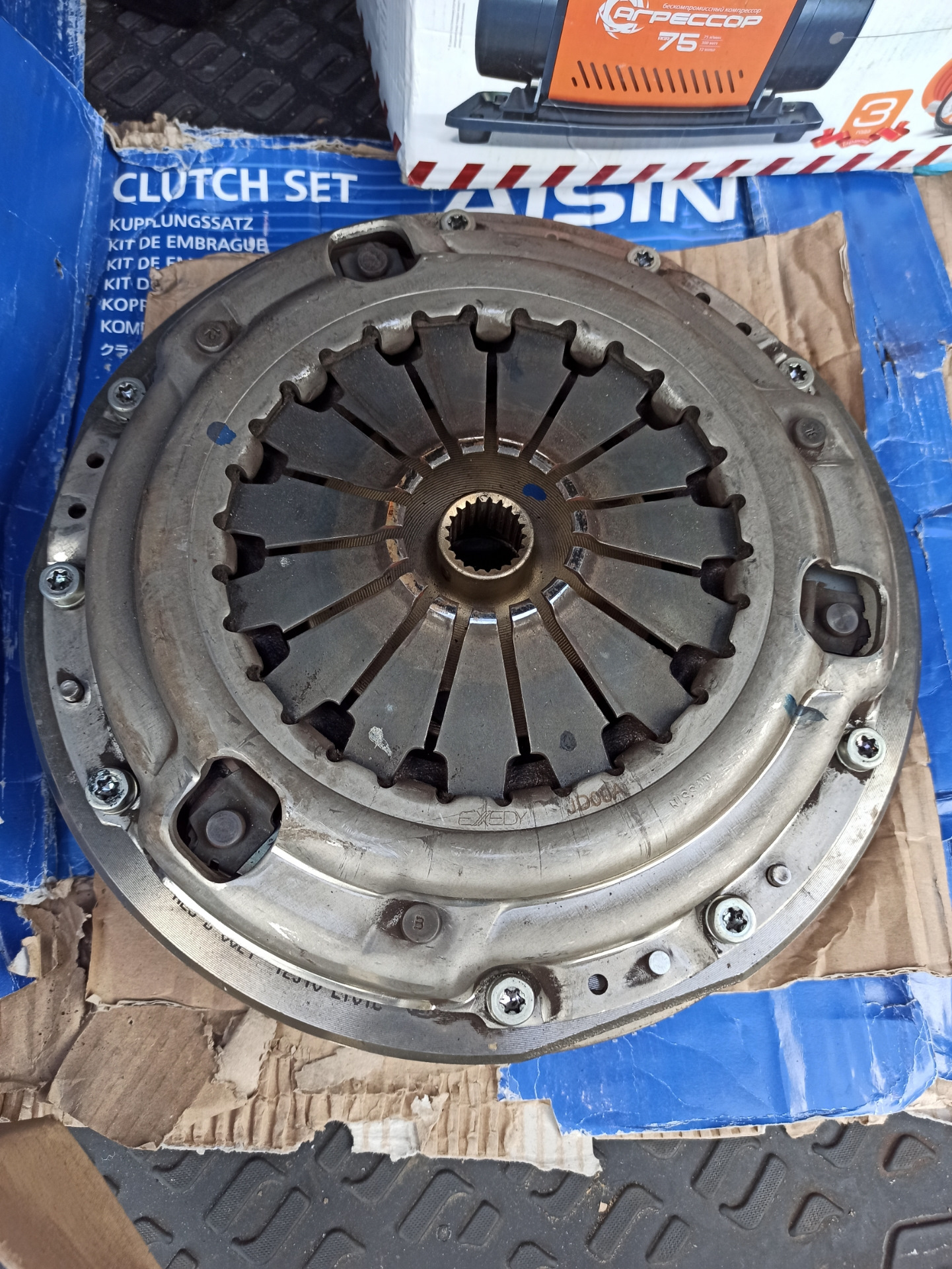 Замена маховика на одномассовый и большое ТО — Nissan X-Trail II (t31 ...